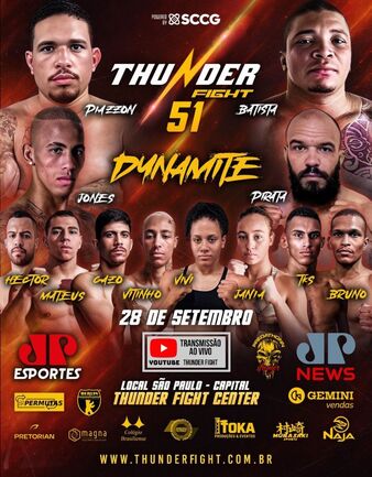 Thunder Fight 51: Dynamite | MMA Event | Tapology