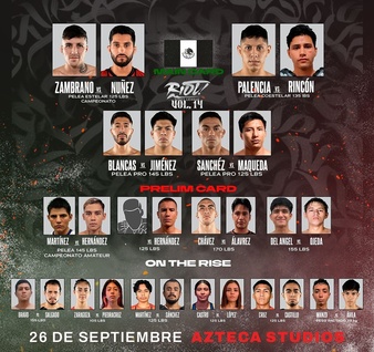 Roberto Zambrano vs. Daniel Nuñez, Riot Fight League 14 | MMA Bout ...