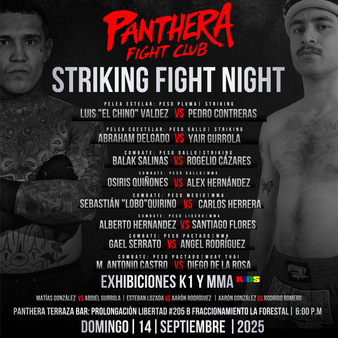 Striking Fight Night: Panthera Fight Club | MMA & Muay Thai Event ...