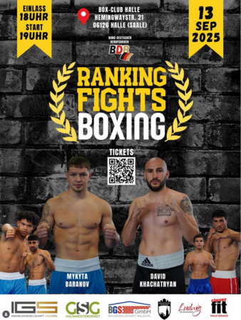 Ranking Fights Boxing | Boxing Event | Tapology