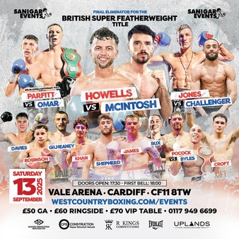 Garan Croft vs. Nathan Darby, Howells vs. McIntosh | Boxing Bout | Tapology