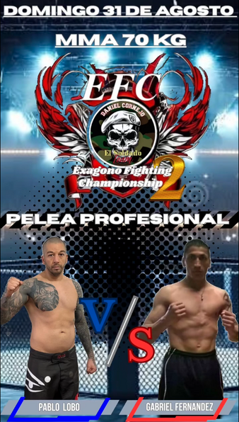 Thiago Hoyos vs. Tomas Gomez, EFC 2 | MMA Bout | Tapology