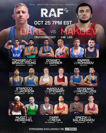 Austin DeSanto vs. Nico Megaludis, RAF 2 | Wrestling Bout | Tapology