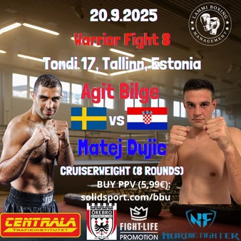 Warrior Fight 8 | Boxing Event | Tapology