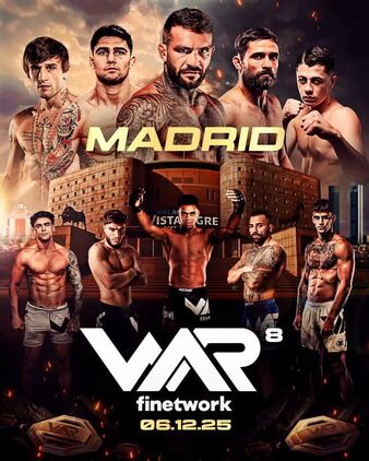 WAR 8: Madrid | MMA Event | Tapology