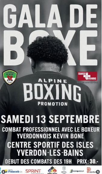 Kevin Bone vs. Jorge Luna, Gala de Boxe | Boxing Bout | Tapology
