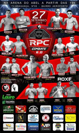 Thiago Silva dos Santos vs. Gabriel Oliveira, RPC 6 | Boxing (Cage) Bout | Tapology