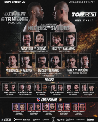 UTMA 13 | Boxing Event | Tapology