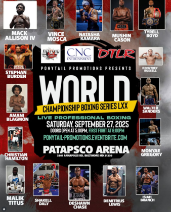 Monyae Gregory vs. Anthony Alston Jr, World Championship Boxing Series LXX | Boxing Bout | Tapology