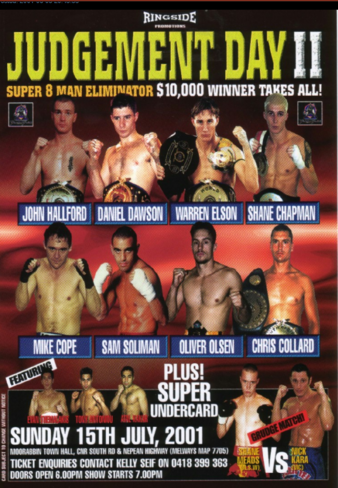 Daniel Dawson vs. Sam Soliman, Ringside Australia | Kickboxing Bout ...