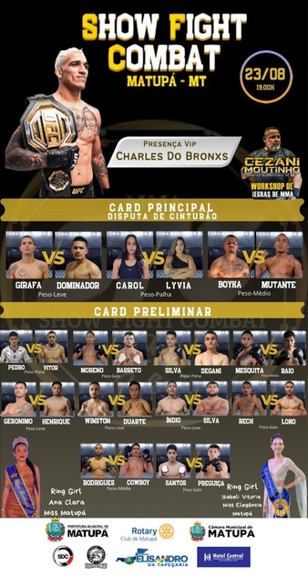 Marcos Gabriel vs. Patrick Vargas, Show Fight Combat | MMA Bout | Tapology