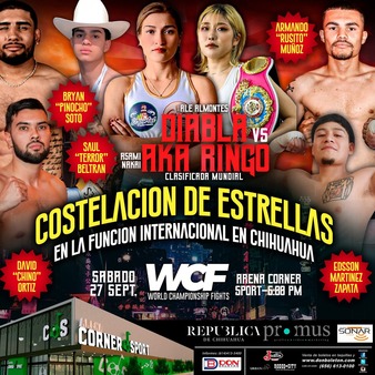 Diabla Almontes vs Aka Ringo | Boxing Event | Tapology