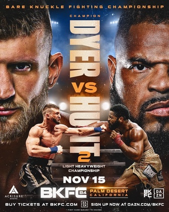 Josh Dyer vs. Lorenzo Hunt II, BKFC 84 | Boxing (Bare Knuckle) Bout ...