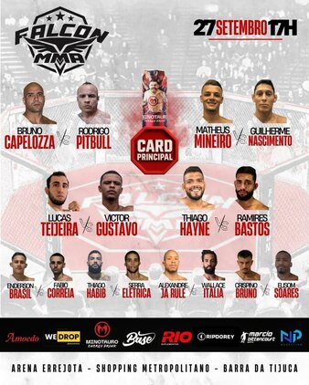 Thiago Habib vs. Emerson de Oliveira, Falcon MMA 4 | MMA Bout | Tapology
