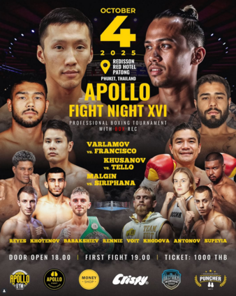 Ali Hassan Al Moslim vs. Atin Gaur, Apollo Fight Night XVI | Boxing ...