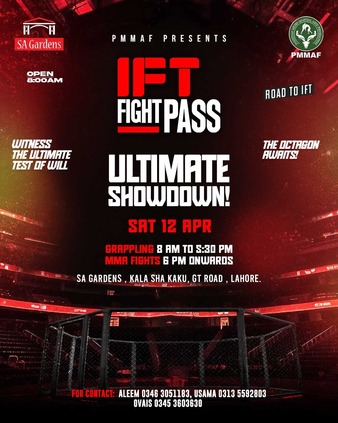 Asad Warraich vs. Amjad Khan, IFT Fight Pass | MMA Bout | Tapology