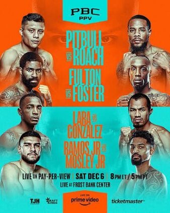 Daniel Blancas vs. William Townsel, Pitbull vs. Roach | Boxing Bout ...