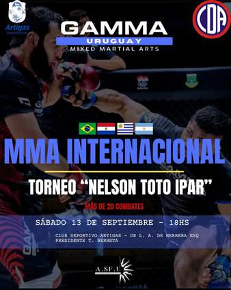 Brandon Sanchez vs. Gabriel Almada, Torneo Internacional de MMA "Nelson ...