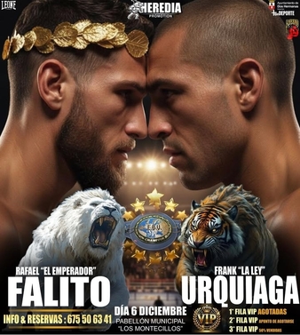 Acosta vs. Urquiaga | Boxing Event | Tapology