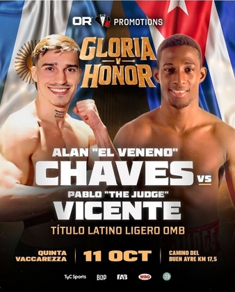 Chaves vs. Vicente: Gloria Y Honor | Boxing Event | Tapology