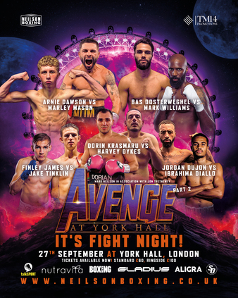 Lucas Roehrig vs. Vladimir Belujsky, Avenge at York Hall | Boxing Bout ...