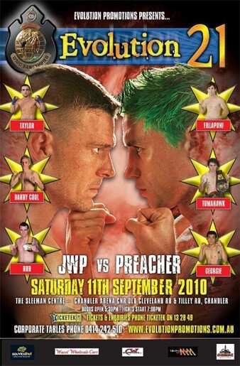 Evolution 21: Parr vs. Macfie | Muay Thai Event | Tapology