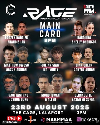 RAGE MMA | MMA Event | Tapology