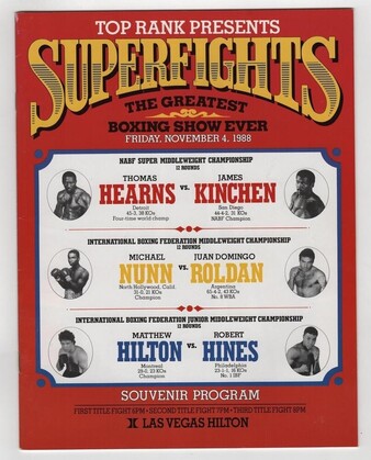 Michael Nunn vs. Juan Roldan, Superfights | Boxing Bout | Tapology