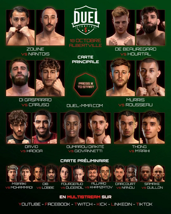 Duel Fighting 5 | MMA Event | Tapology