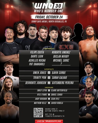 Dante Leon vs. Pat Shahgholi, WNO 30 | Grappling Bout | Tapology