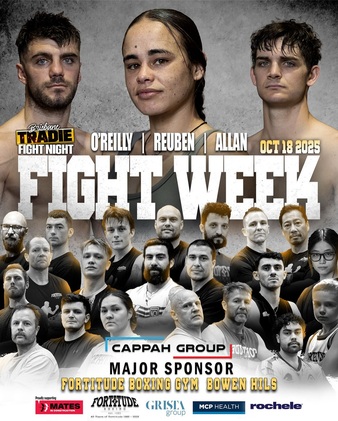 Leah Reuben vs. Christine Gillespie, Brisbane Tradie Fight Night ...