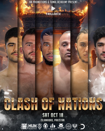 Habib Ur Rehman vs. Muhammad Qasim, Clash of Nations | Boxing Bout ...