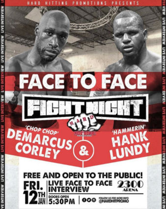Lundy vs. Corley | Boxing Event | Tapology