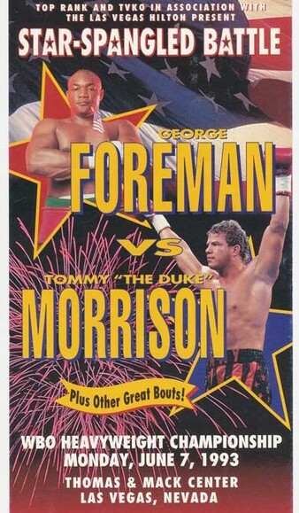 George Foreman vs. Tommy Morrison, Foreman vs. Morrison | Boxing Bout ...