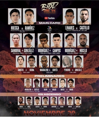 José Morales vs. Diego Cortez, Riot Fight League 15 | MMA Bout | Tapology