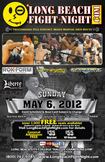 Ernest Chavez vs. Greg Parker, Long Beach Fight Night 14 | MMA Bout ...