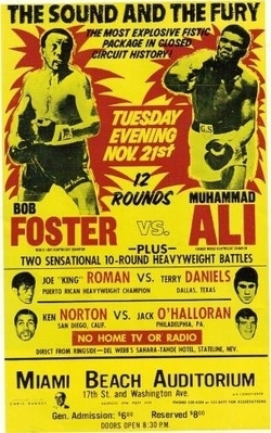Muhammad Ali vs. Bob Foster, Ali vs. Foster | Boxing Bout | Tapology