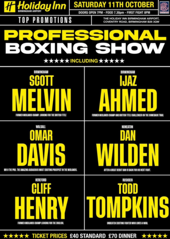 Professional Boxing Show | Boxing Event | Tapology