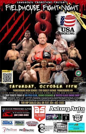 Jeremy Bates vs. Alex Davis, Fieldhouse Fight Night 8 | Boxing Bout ...