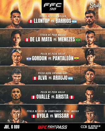 Jose Carlos Ovalle vs. Israel Arista, FFC 98 | MMA Bout | Tapology