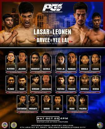 Ariel Oliveros vs. Mark Anthony Jalaron, PCC 6 | MMA Bout | Tapology