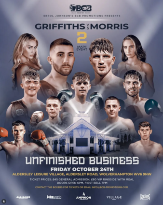 Unfinished Business Boxing Event Tapology