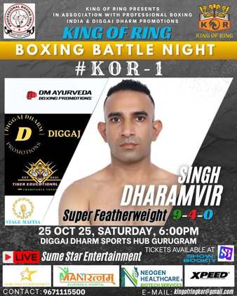 Neha Chahar vs. Priya Raghav, King of Ring Boxing Battle Night | Boxing ...