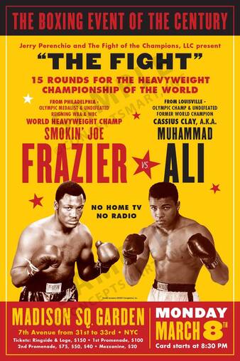 Frazier vs. Ali: Fight of the Century | Boxing Event | Tapology