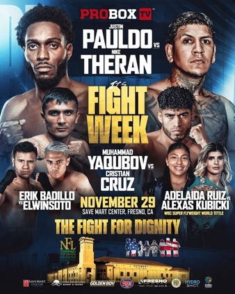 ProBox Fight Night: Fight for Dignity | Boxing Event | Tapology