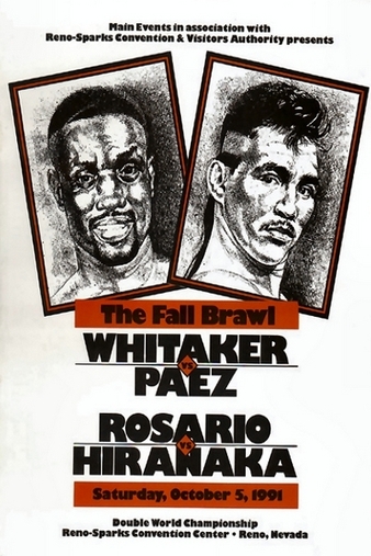 Whitaker vs. Paez | Boxing Event | Tapology