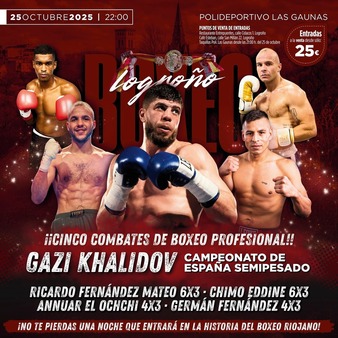 Ricardo Fernandez vs. Jesus Bravo, Boxeo Logrono | Boxing Bout | Tapology