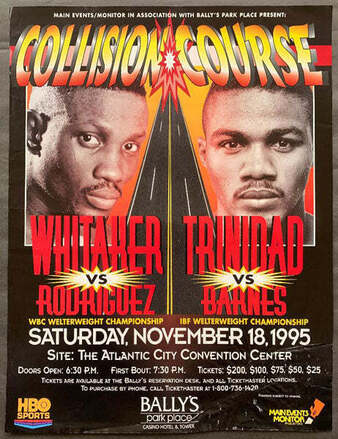 Pernell Whitaker vs. Jake Rodriguez, Collision Course | Boxing Bout ...