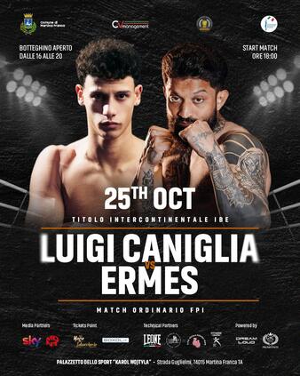Caniglia vs. Ermes | Boxing Event | Tapology