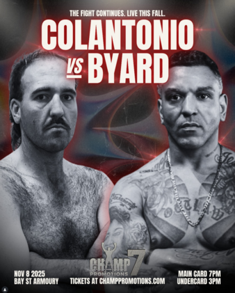 Colantonio vs. Byard | Boxing Event | Tapology